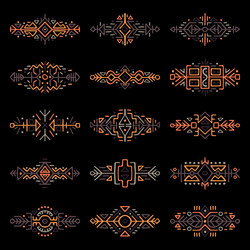 Tiki Border Vector Images (over 200)
