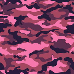 Pink camouflage military pattern Royalty Free Vector Image