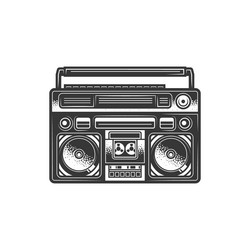Boombox Royalty Free Vector Image - VectorStock