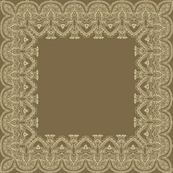 Background with traditional floral ornament Vector Image