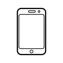 Mobile phone icon Royalty Free Vector Image - VectorStock