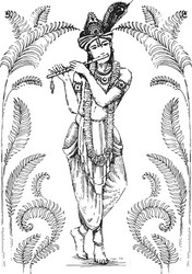Krishna Flute Vector Images (over 2,100)