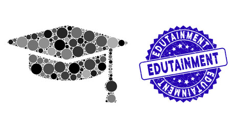 Watermark Graduation Cap Vector Images (38)