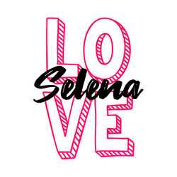 Selena Vector Images (14)