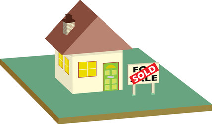 Sold House Clipart