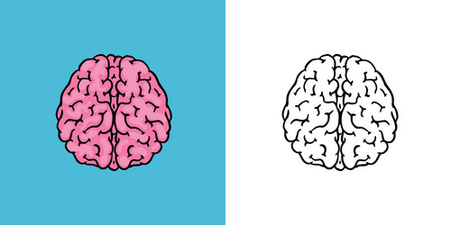 Retro Brain Vector Images (over 4,300)