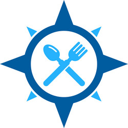 World food logo icon design Royalty Free Vector Image