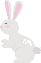 Rabbit Sitting Vector Images (over 4,900)