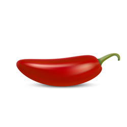Red hot chili pepper icon Royalty Free Vector Image