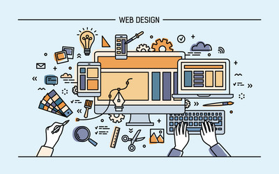 Marketing strategy development abstract concept Vector Image