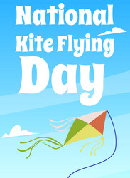 Flying Kite Poster Vector Images (over 1,100)