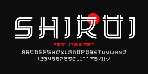 Japanese Fonts Vector Images (over 8,400)