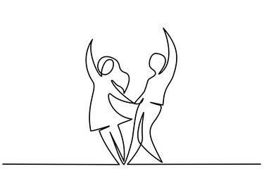 How To Draw Two People Dancing
