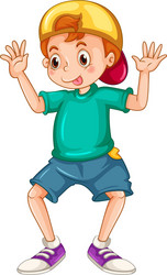 Cartoon Boy Washing Hands Royalty Free Vector Image