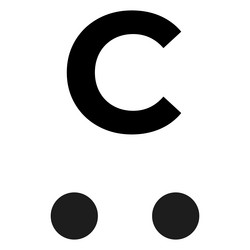 Letter c Royalty Free Vector Image - VectorStock