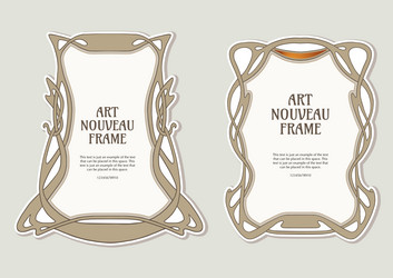 Label decorative frame border element Royalty Free Vector