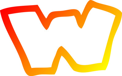 Alphabet Doodle Letter W Vector Images (over 170)