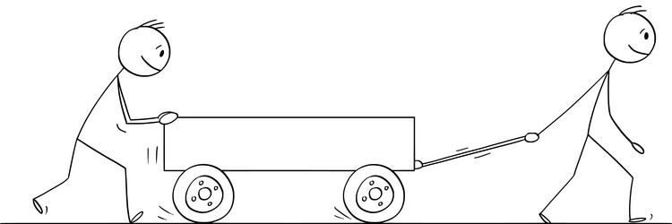 Stick Figure Pushing Vector Images (over 290)