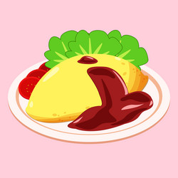 Omurice Vector Images (46)