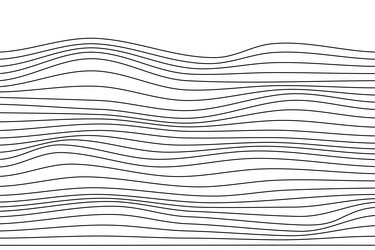 Swaying mountain landscape texture lines Vector Image