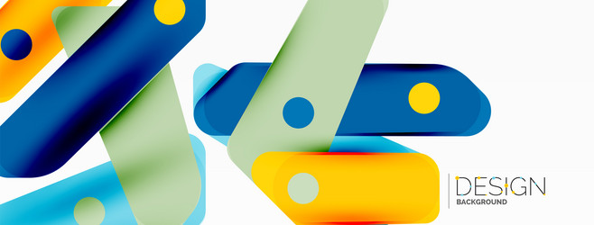 Tech minimal geometric wallpaper creative Vector Image