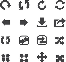 Fractured pixelated transition arrow icon with hal