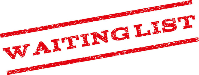 Wait watermark stamp Royalty Free Vector Image