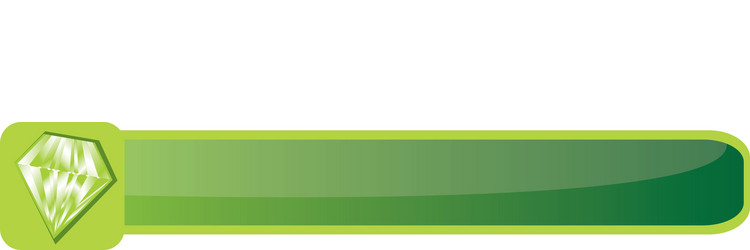 Isolated videogame bar Royalty Free Vector Image