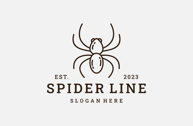 Spider Line Art Vector Images (over 5,600)