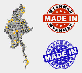 Made in Myanmar Vector Images (over 210)