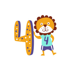 Animal Number 4 Vector Images (over 730)