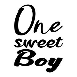 Sweet dreams baby letter quote Royalty Free Vector Image