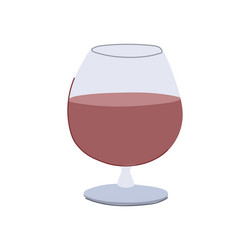 Drink cocktail glasses cartoon Royalty Free Vector Image