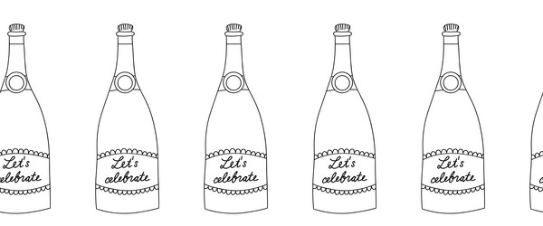 Champagne Border Vector Images (over 730)
