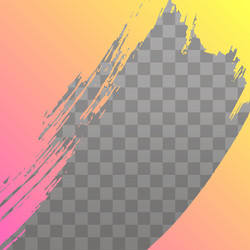 Grunge overlay hand drawn brush stroke abstract Vector Image