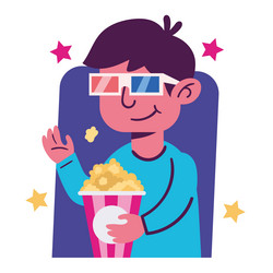 Watching Cinema Vector Images (over 14,000)