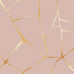 Kintsugi gold repair texture Royalty Free Vector Image