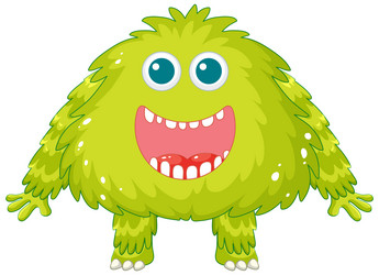 Happy Monster Clipart
