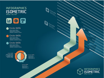 Isometric Bar Graph Vector Images (over 2,900)