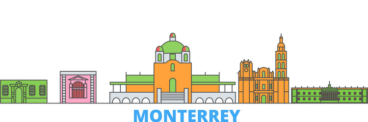 Monterrey Mexico Vector Images (over 120)