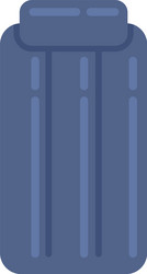 Orthopedic mattress icon realistic style Vector Image