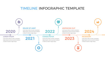 Paper stepwise economic graph infographics Vector Image