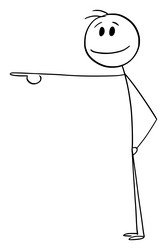 Stickman Pointing Vector Images (over 680)