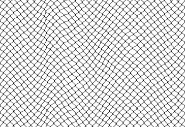 Mesh pattern net in lines art and black white Vector Image