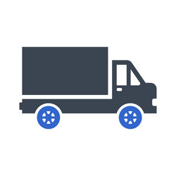 Lorry truck icon Royalty Free Vector Image - VectorStock