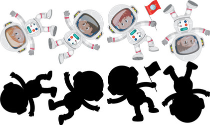 Kids Astronauts Vector Images (over 7,600)