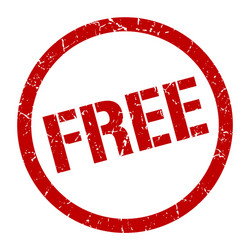 Try for free sign or stamp Royalty Free Vector Image