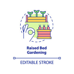 Cartoon Clip Art Raised Beds