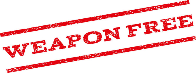 Weapon watermark stamp Royalty Free Vector Image