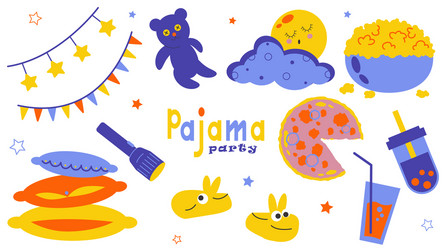 Free Clipart Pajama Party
